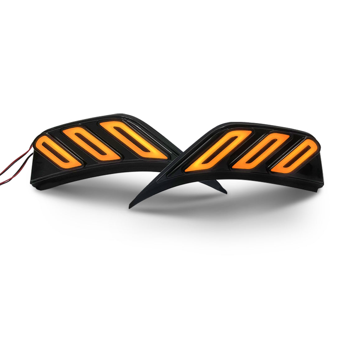 LED Fender Side Marker Lights DRL Dynamic Sequential Turn Signal for 18 ...