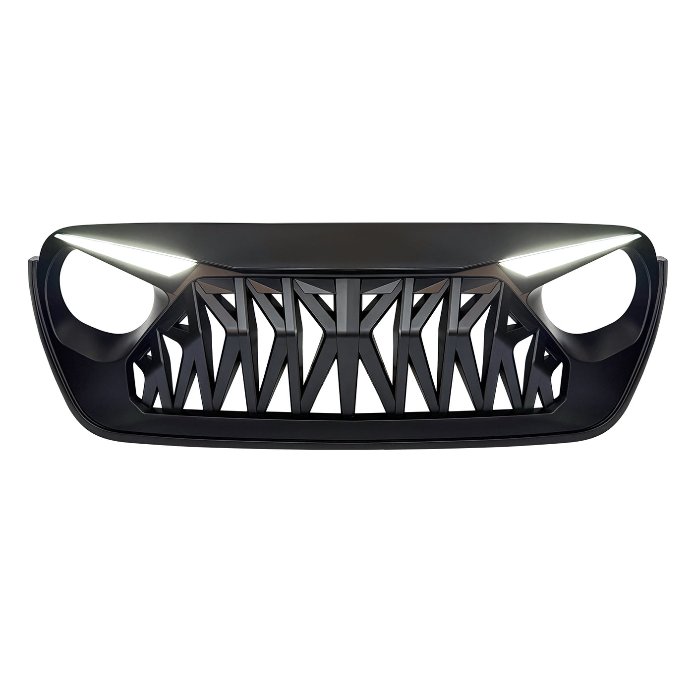 AMERICAN MODIFIED Shark Grille w/ LED Eyebrow DRL and Turn Signals ...