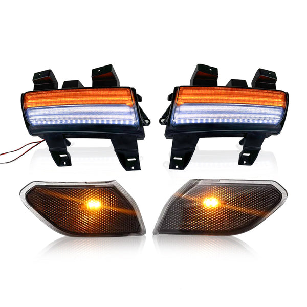 AMERICAN MODIFIED LED Side Marker Lights & LED Fender Light w ...