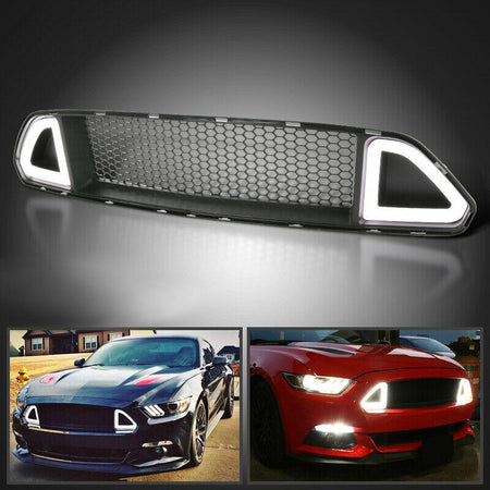 2015-2017 Ford Grille w/ Bright LED DRL|AmericanModified|Free SHipping