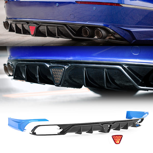 2018-2023 Honda Accord Rear Bumper Diffuser Lip w/ LED Light | AMERICAN ...