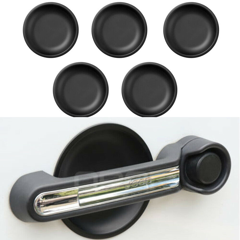 Door Handle Recess Guard Kit - Matte Black For 07-18 Jeep Wrangler JK ...